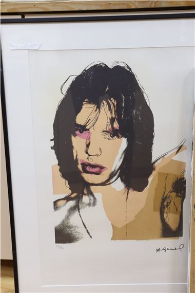 Andy Warhol | Mick Jagger 141 | MutualArt