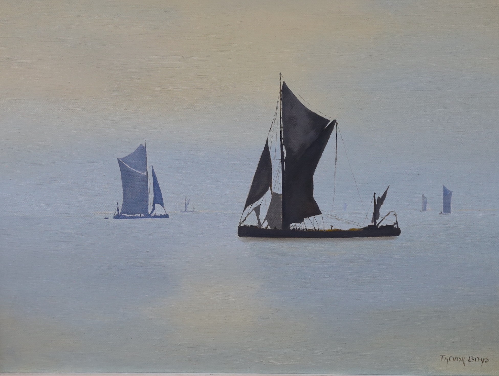 Trevor Boys | Thames sailing barges: The Creek, Kirby-le-Soken and ...