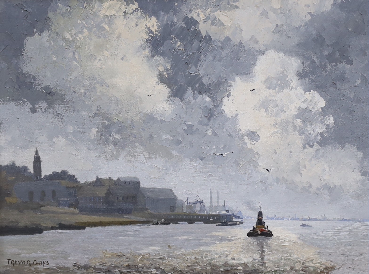 Trevor Boys | Thames sailing barges: The Creek, Kirby-le-Soken and ...