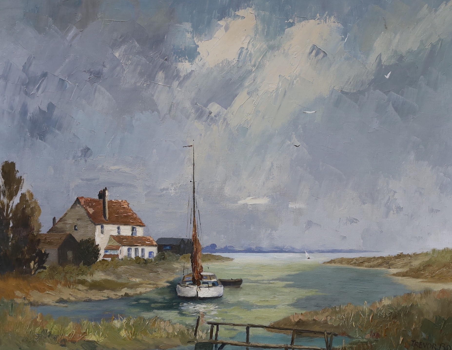 Trevor Boys | Thames sailing barges: The Creek, Kirby-le-Soken and ...