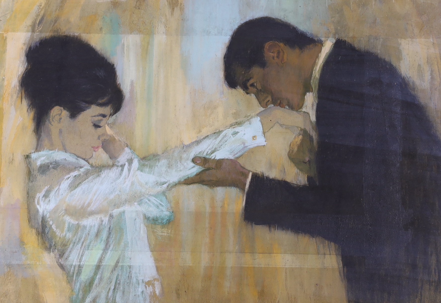 Frank Frances | Original artwork for a romantic novel illustration ...