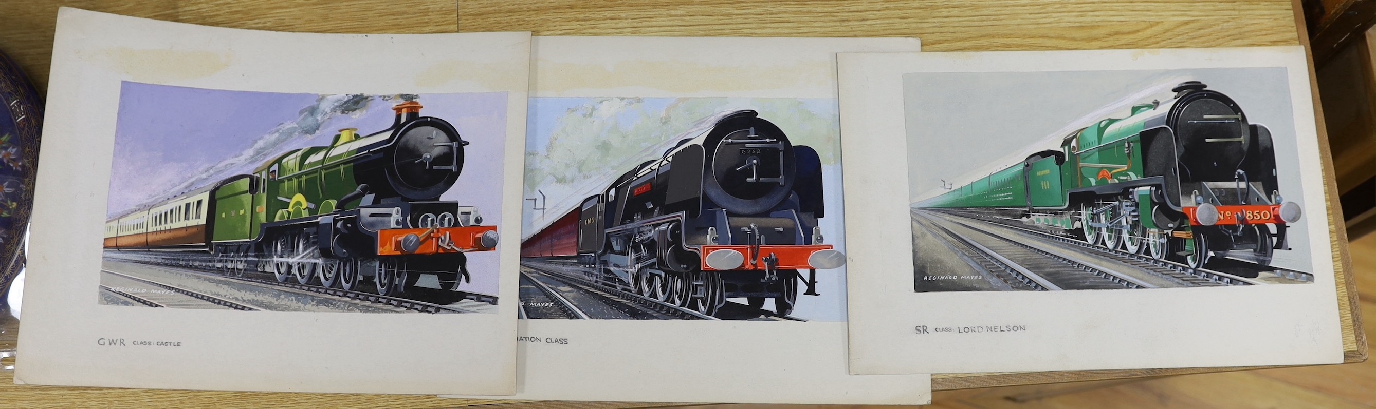 Reginald Mayes | Vintage steam locomotive | MutualArt