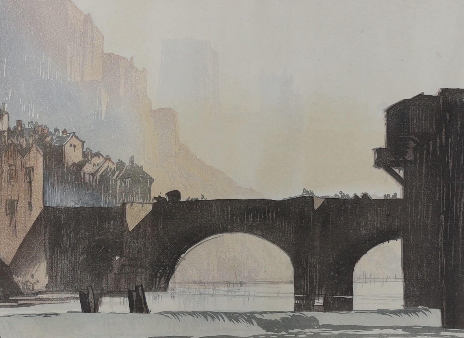 Yoshijiro Urushibara | Durham Cathedral and Bridge | MutualArt