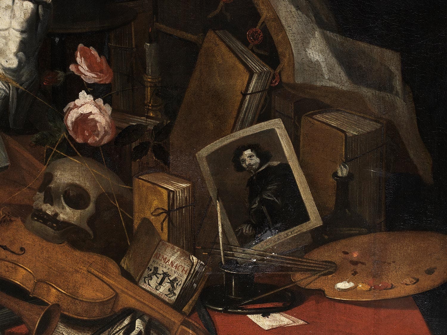 Jacques Grief de Claeuw | VANITAS STILLLEBEN MIT MUSIKINSTRUMENTEN ...