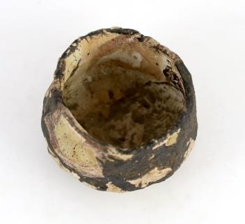 Ewen Henderson | A hand-built mixed laminated clay chawan | MutualArt