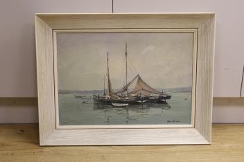 Alan Simpson | Rochester fishing boats | MutualArt
