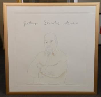 Adam Birtwistle | Portrait of Peter Blake | MutualArt