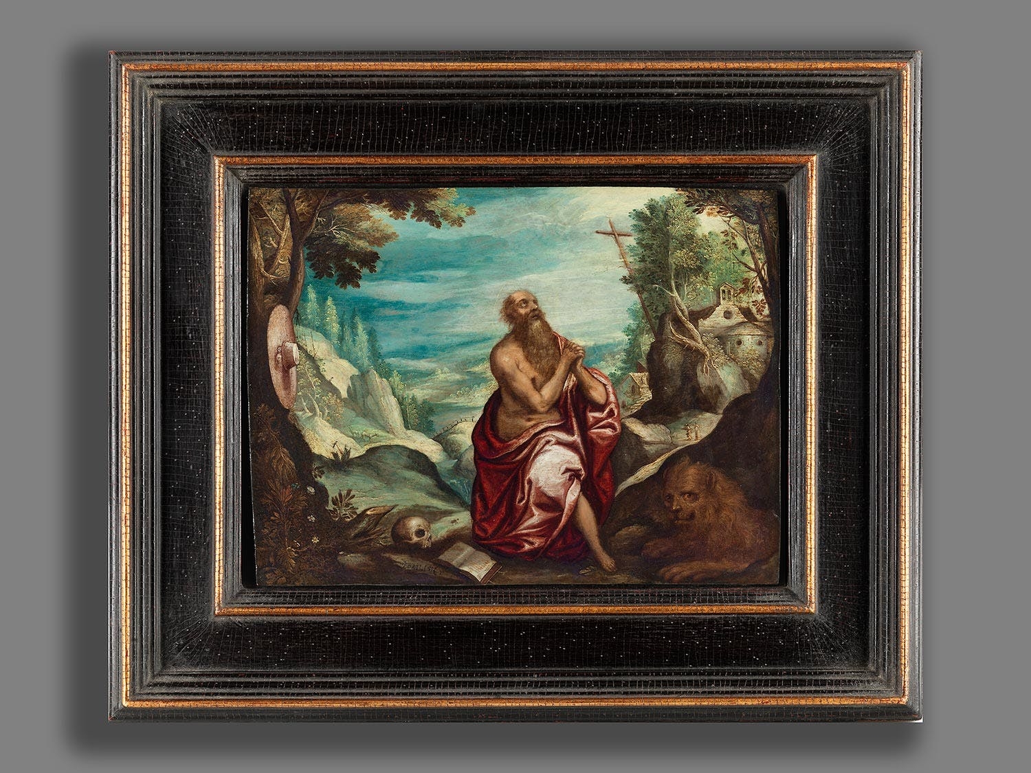 Paul Bril | Der Heilige Hieronymus in felsiger Landschaft (1626 ...