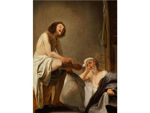 Paulus Bor | Heraklit und Demokrit (2018) | MutualArt