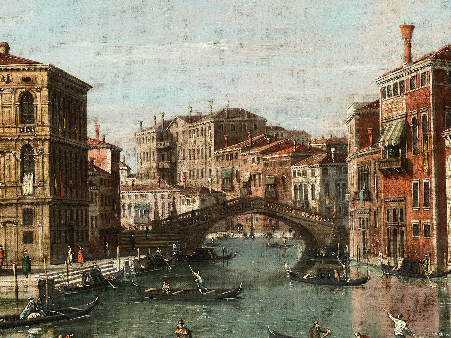 William James | VEDUTE MIT DER CHIESA San GEREMIA UND DER PONTE DELLE ...