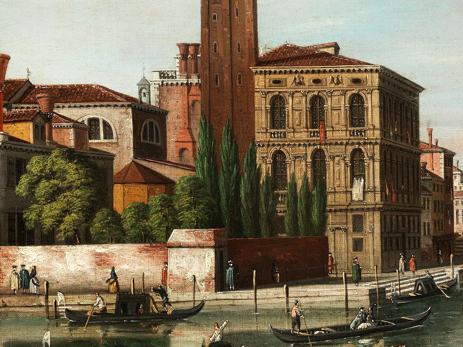 William James | VEDUTE MIT DER CHIESA San GEREMIA UND DER PONTE DELLE ...