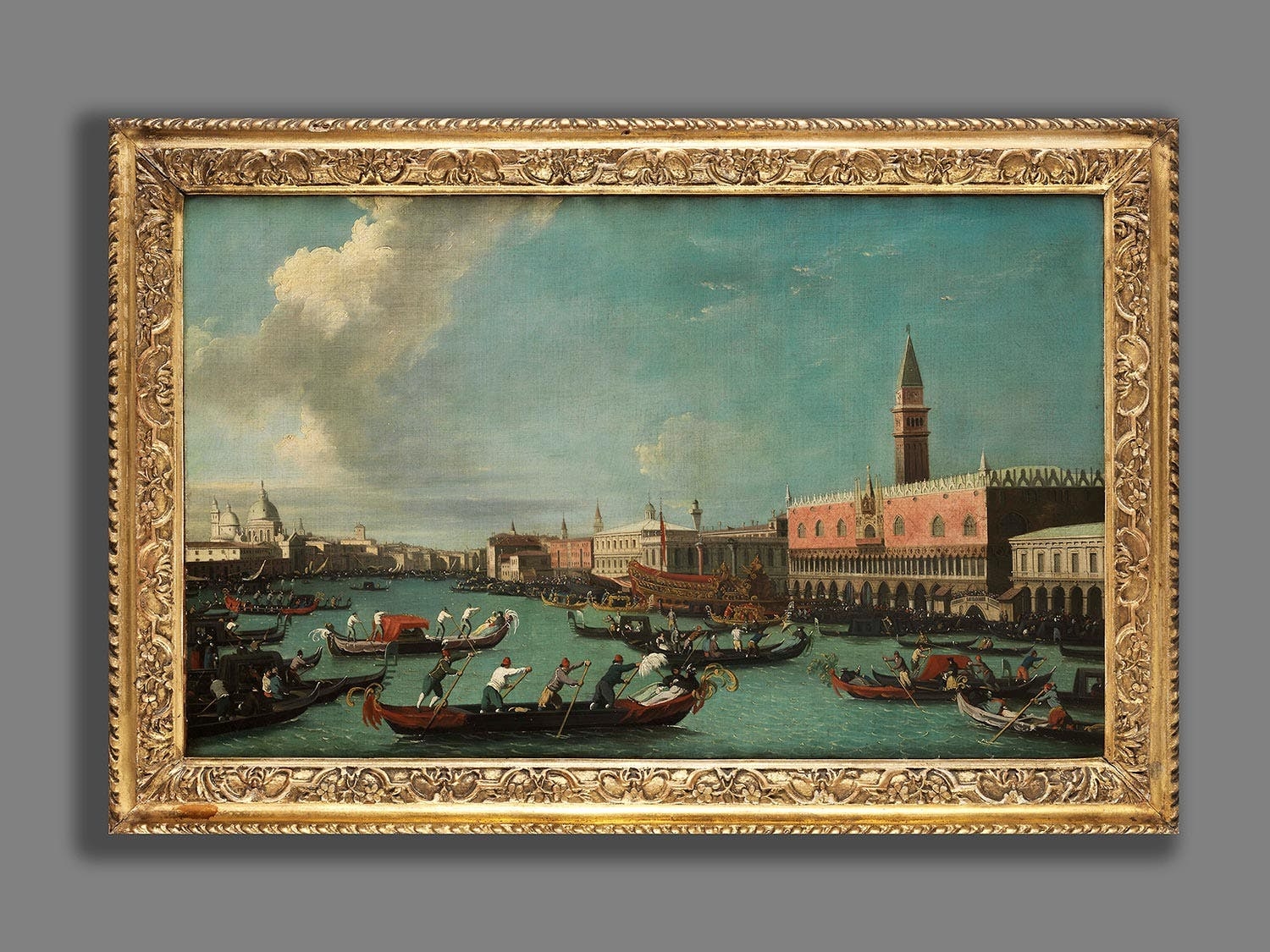 William James | DIE MOLE MIT DEM DOGENPALAST AM BECKEN VON SAN MARCO ...