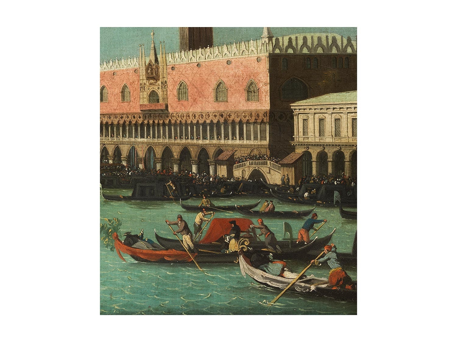 William James | DIE MOLE MIT DEM DOGENPALAST AM BECKEN VON SAN MARCO ...