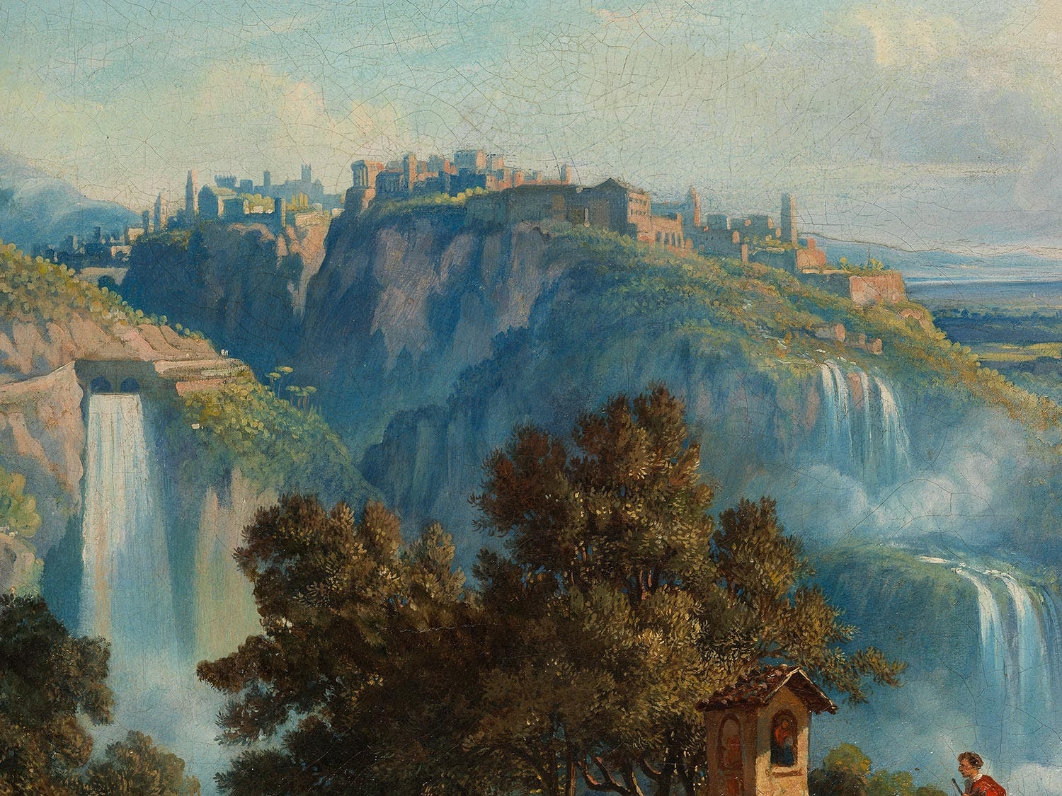 Arthur John Strutt | Ansicht der Wasserfälle von Tivoli | MutualArt