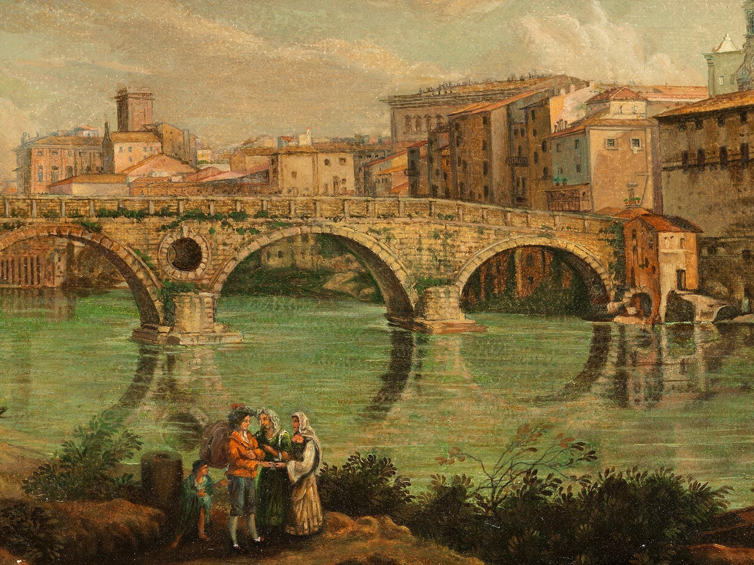 Hendrik Frans van Lint | Römische Vedute (1684) | MutualArt