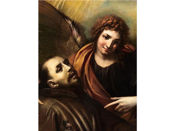 Italian School, 17th Century | Der Heilige Franziskus, umgeben von ...