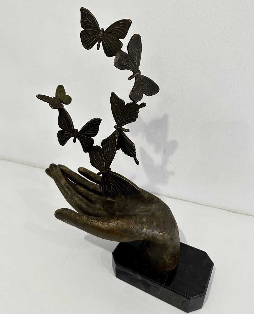 Miguel Fernando López (Milo) | A Hand Full of Butterflies | MutualArt