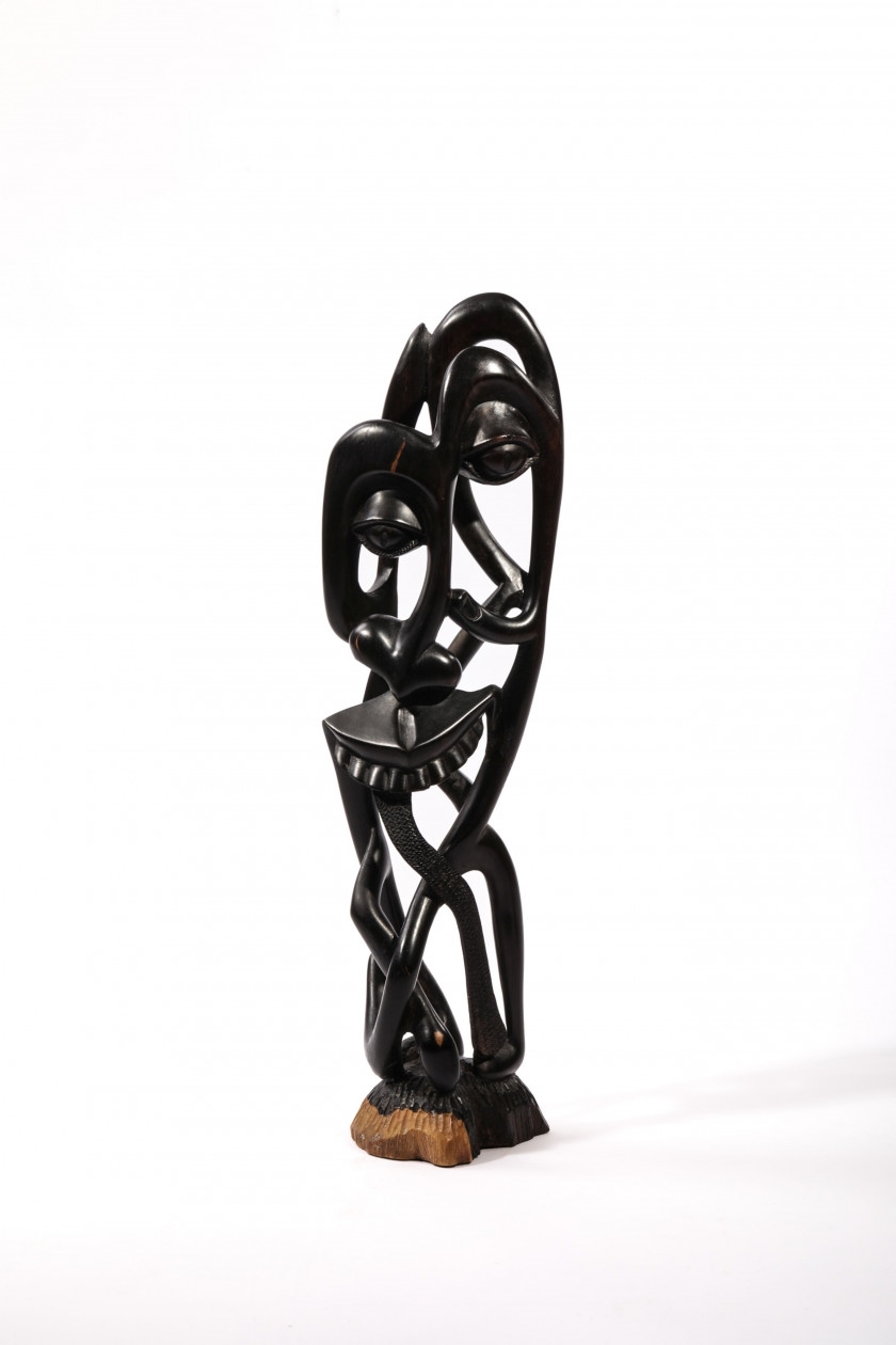 Kashmiri Matayo | Sculpture Shetani de tradition Makondé | MutualArt