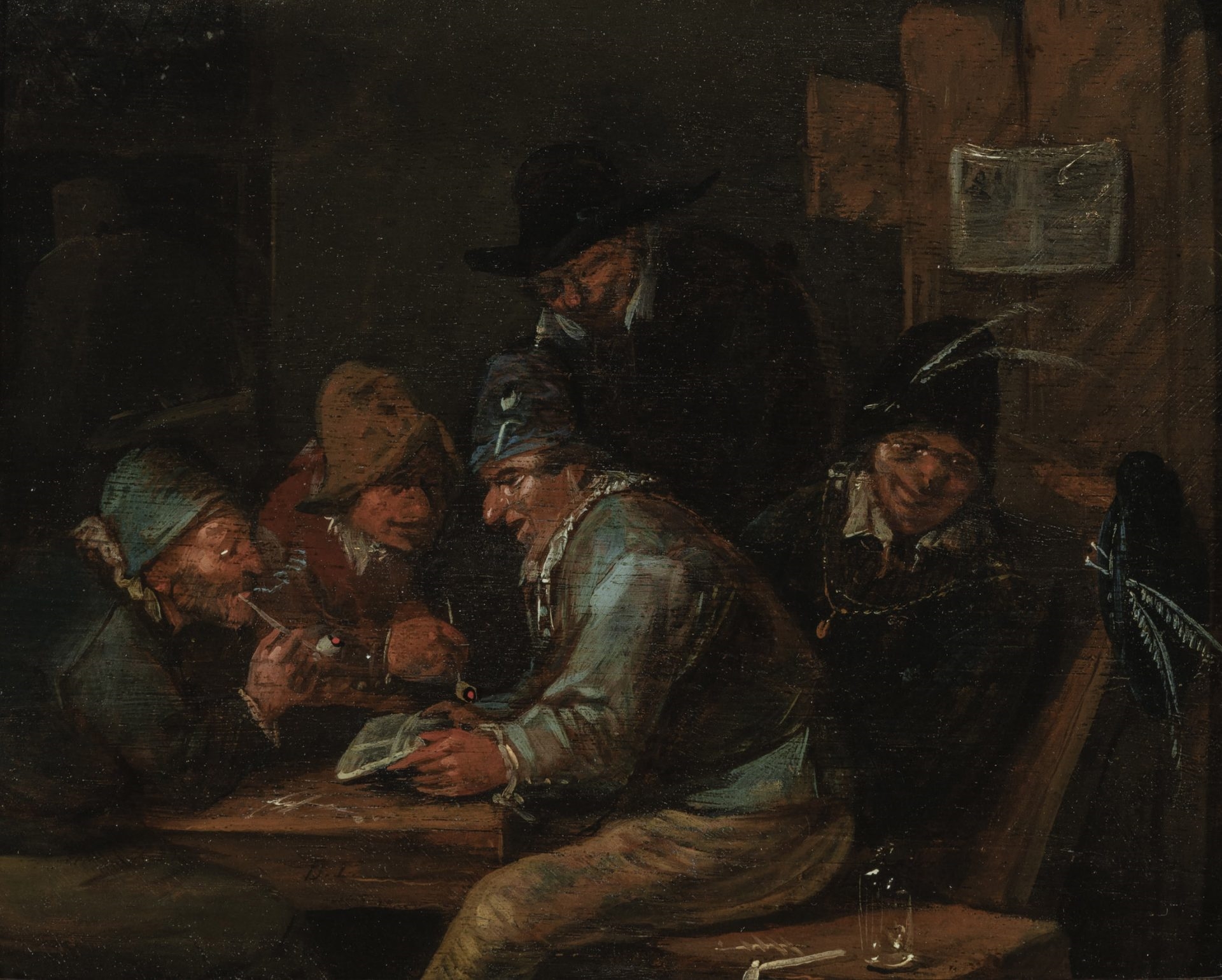 Egbert Van Heemskerck the Younger | Peasants Smoking in a Tavern ...