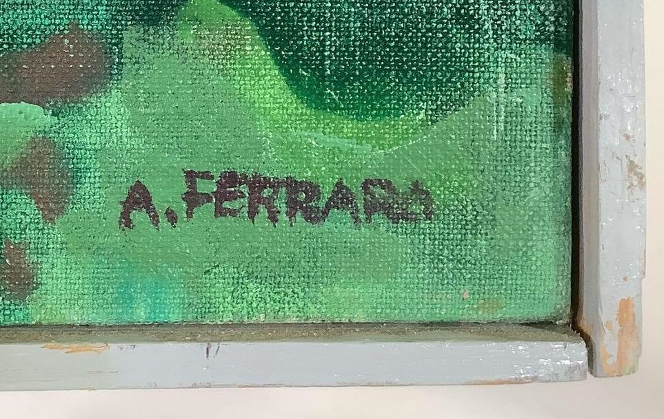 Anthony Ferrara | Purple Trellis | MutualArt