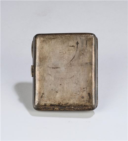 Josef Maria Auchentaller | a cigarette case with two female faces ...
