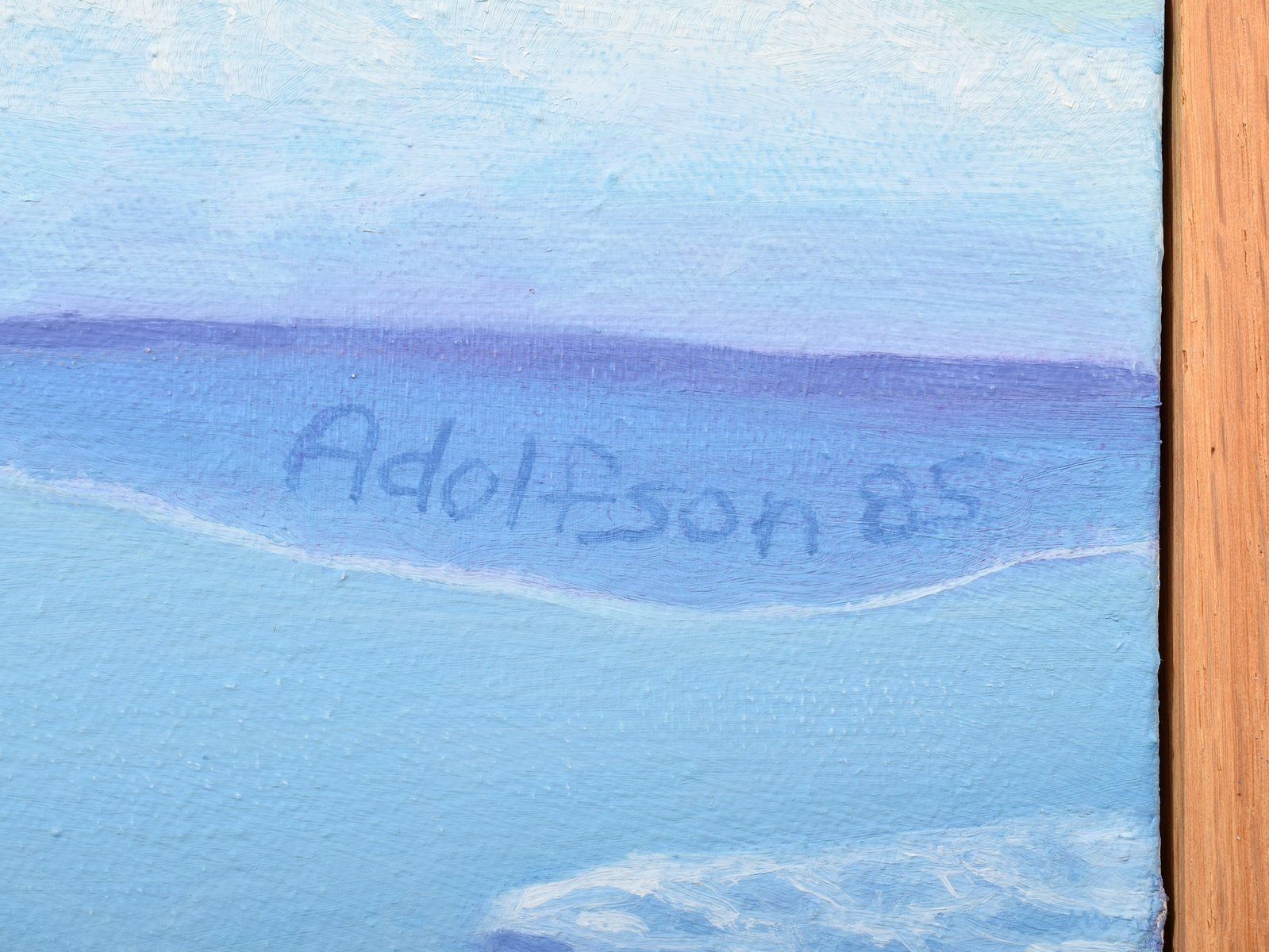 Eric Adolfson | Seascape Painting (1985) | MutualArt