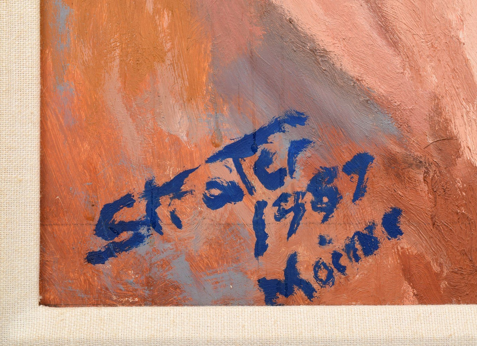 Henry Strater | Female Nude Figure (1987) | MutualArt