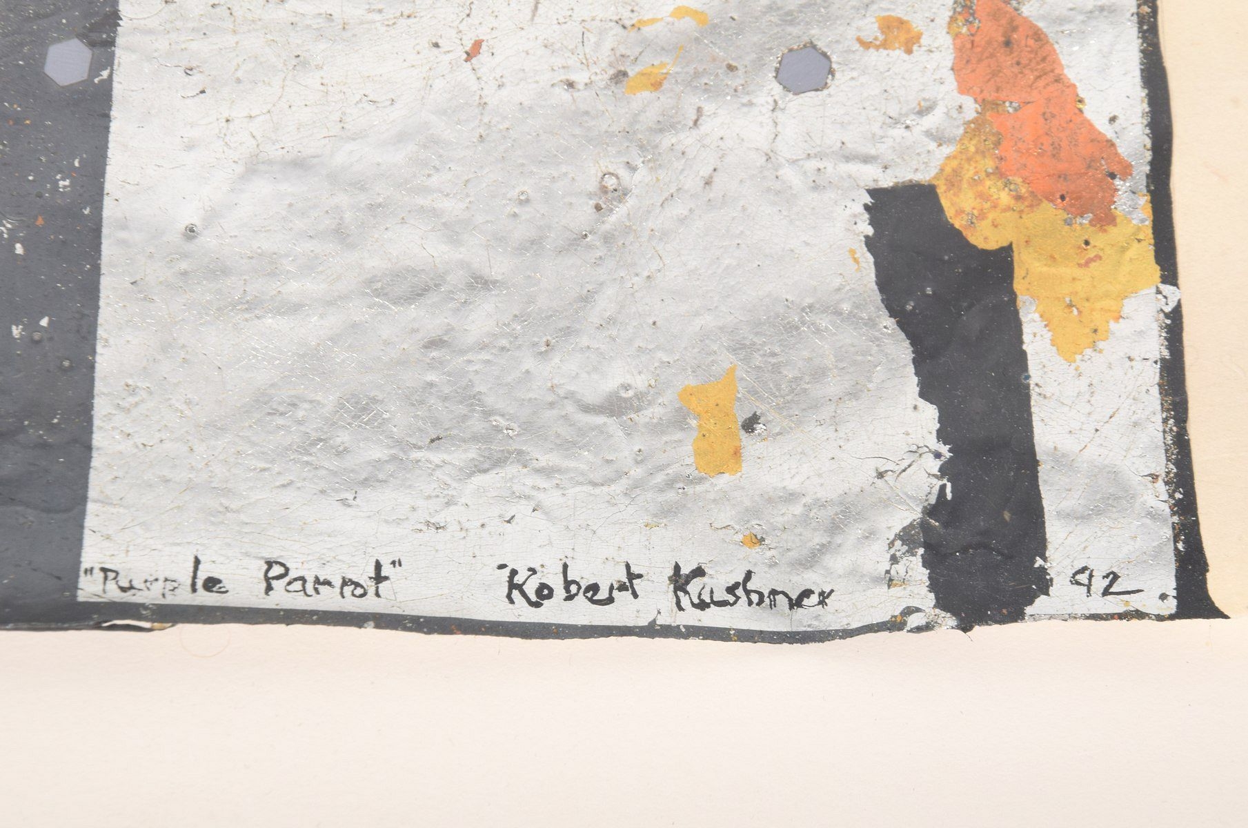 Robert Kushner | Purple Parrot. (1992) | MutualArt