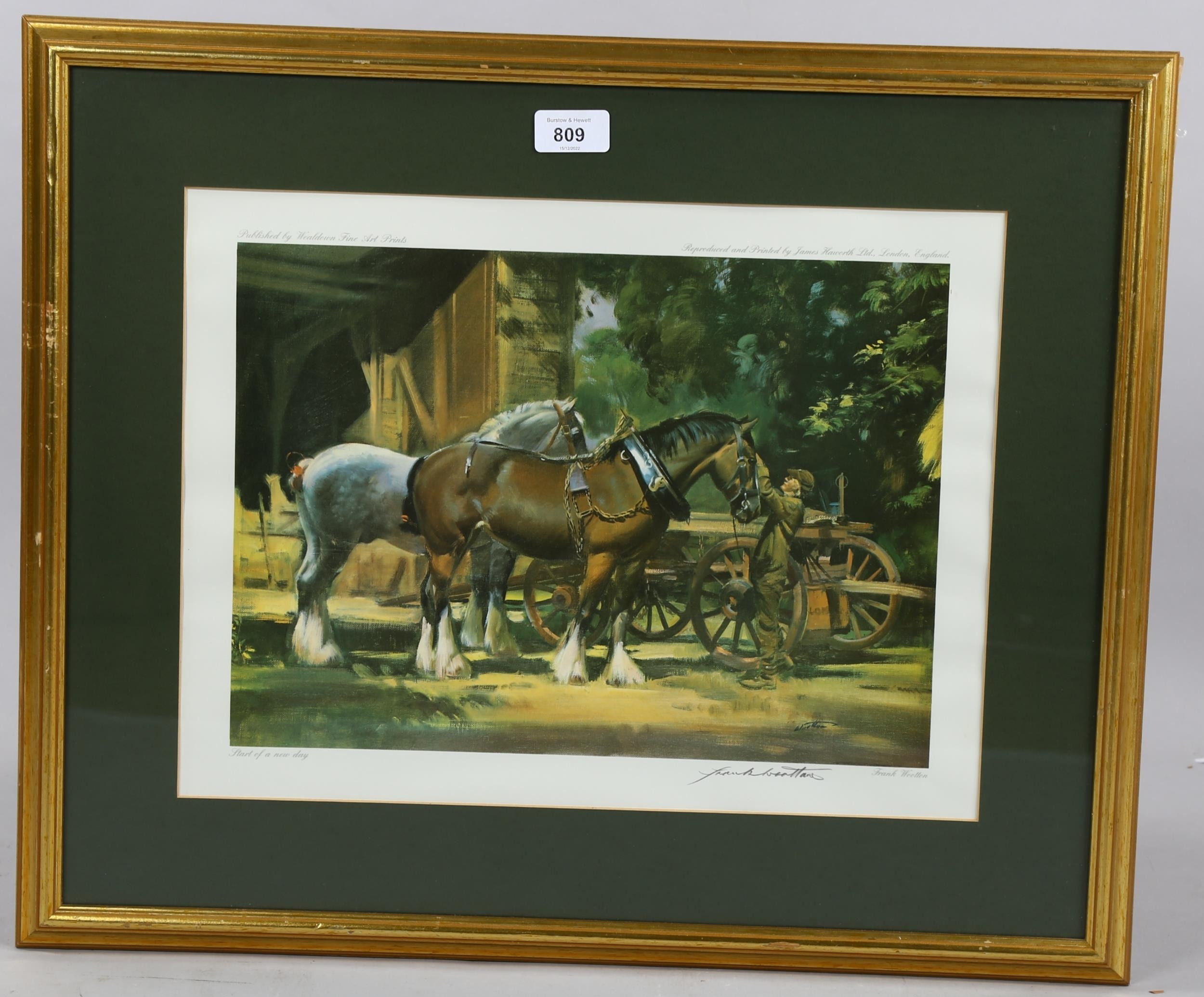 Frank Wootton | Start of a New Day | MutualArt