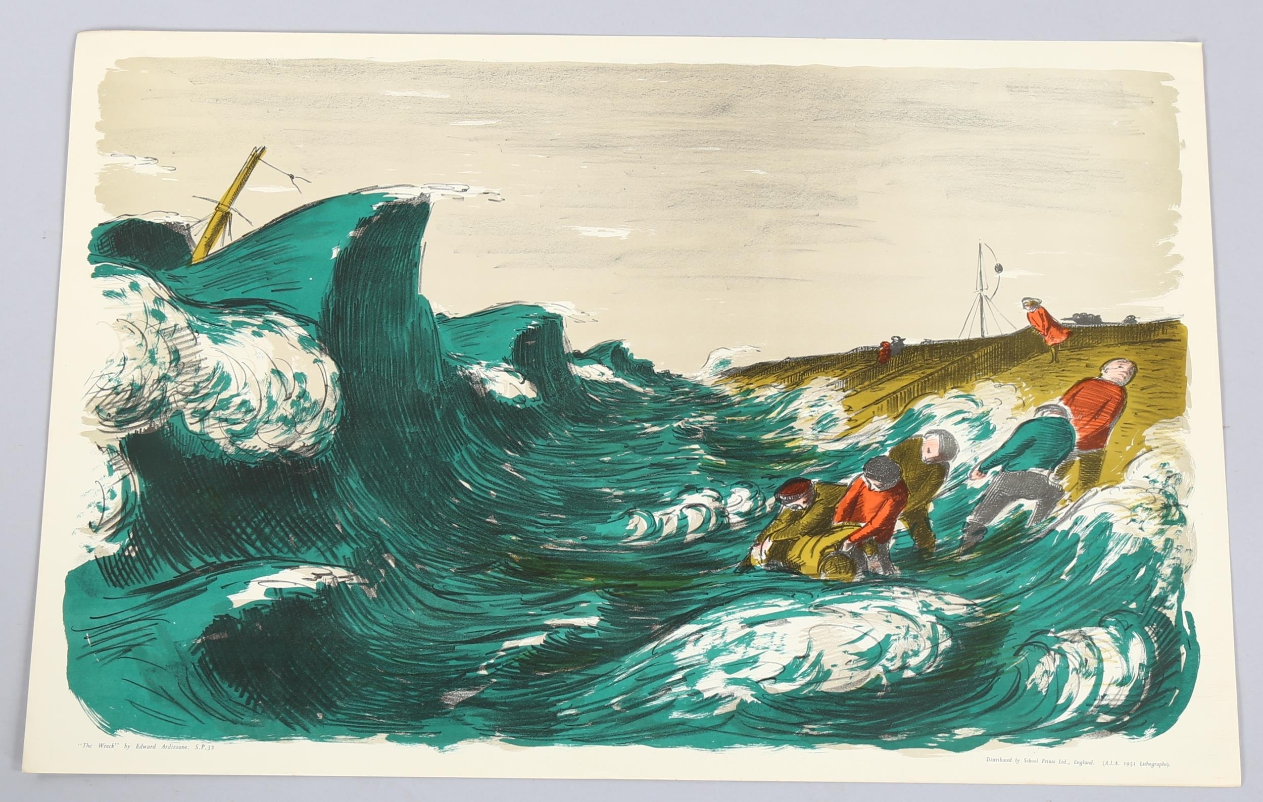Edward Ardizzone | The wreck | MutualArt