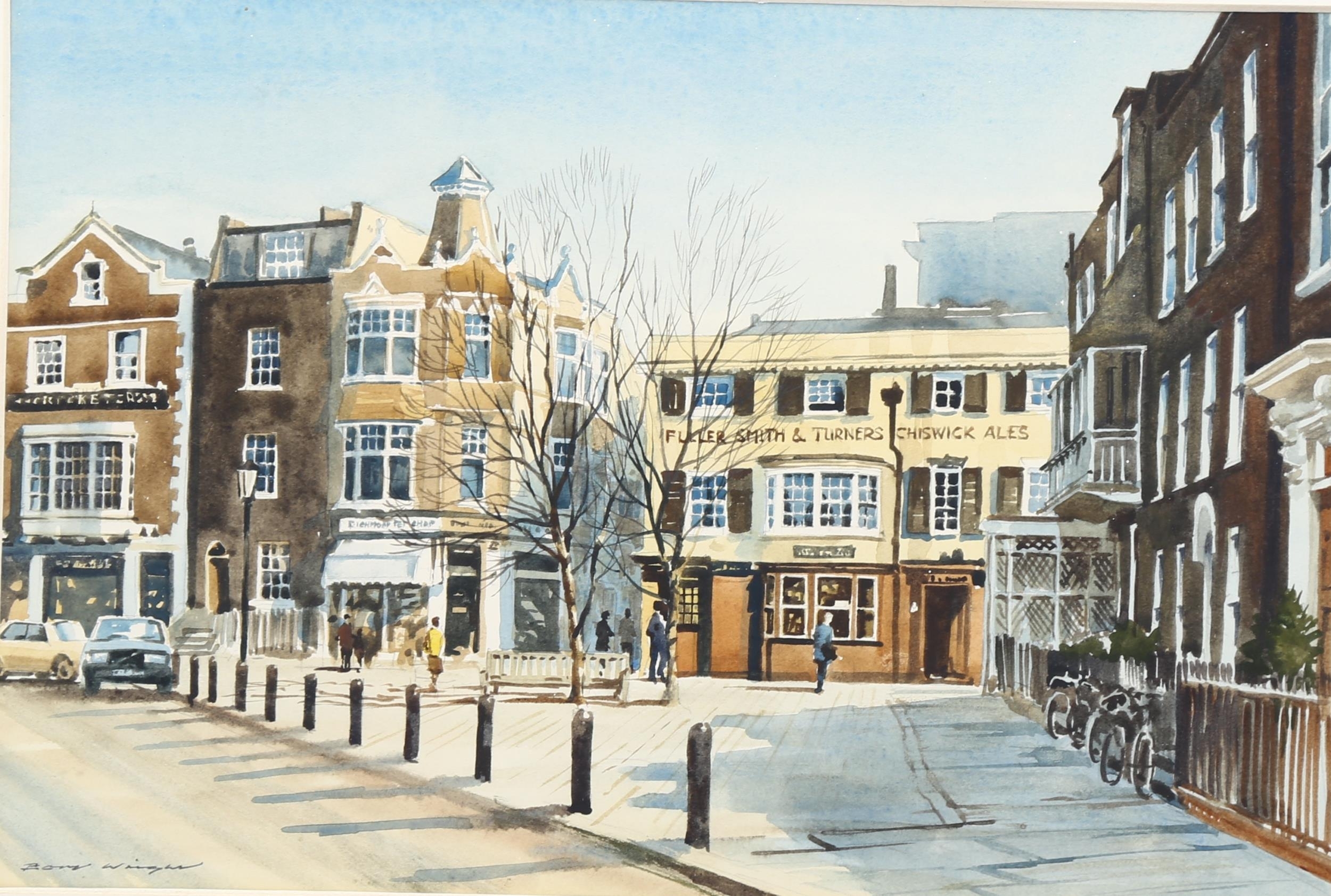 Bert Wright | Richmond street scene | MutualArt