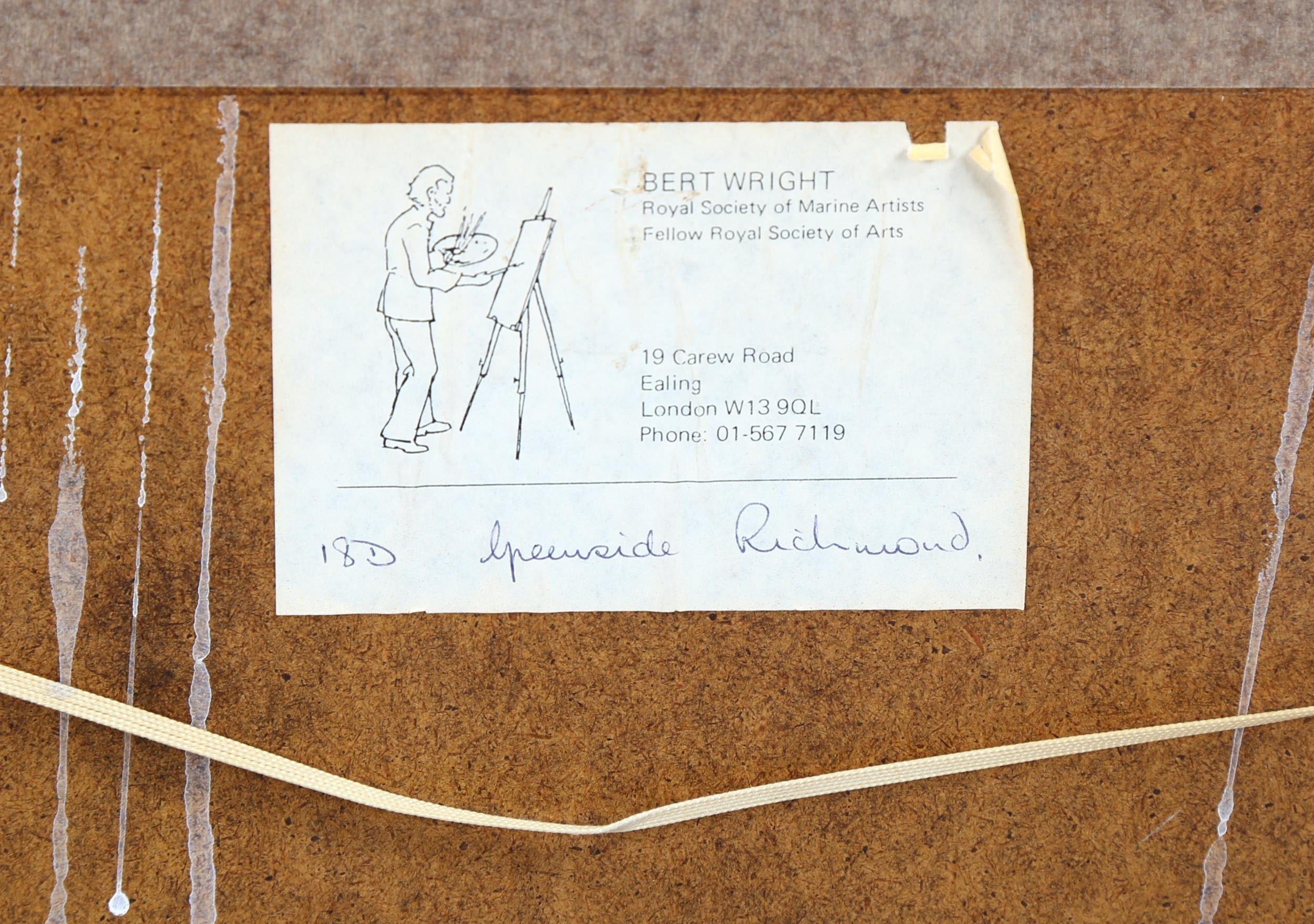 Bert Wright | Richmond street scene | MutualArt