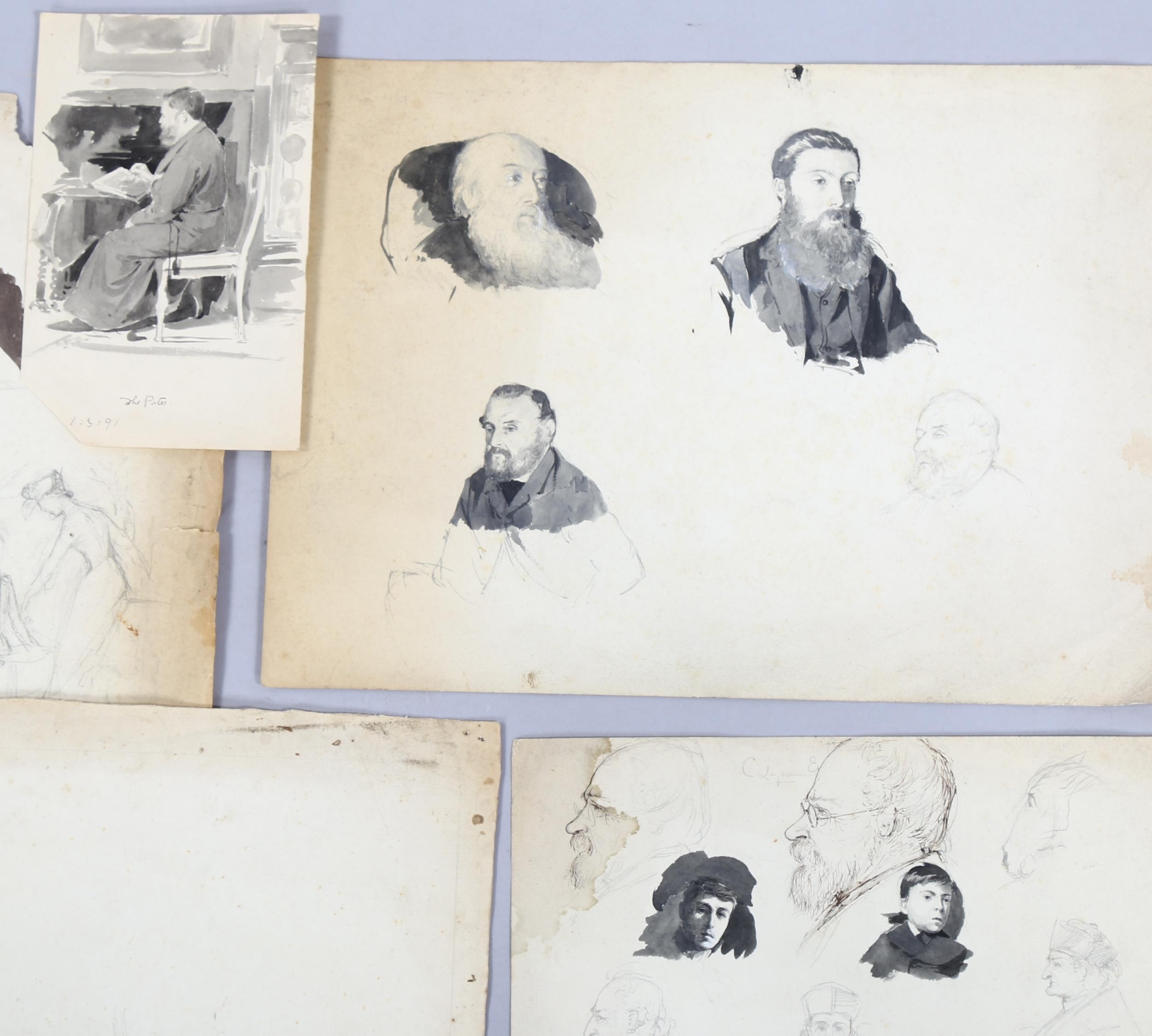 Louis Fairfax Muckley | A group of figure studies | MutualArt