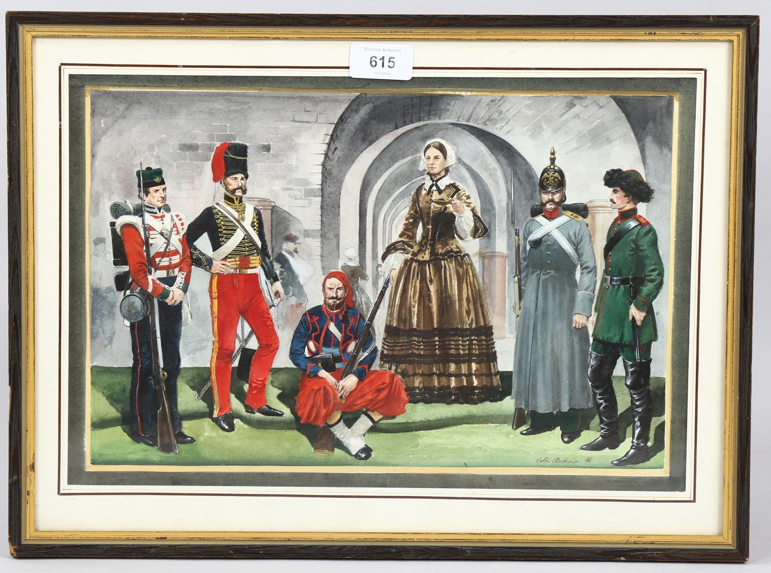Colin Andrews | A group of historical figures from the Crimean War ...