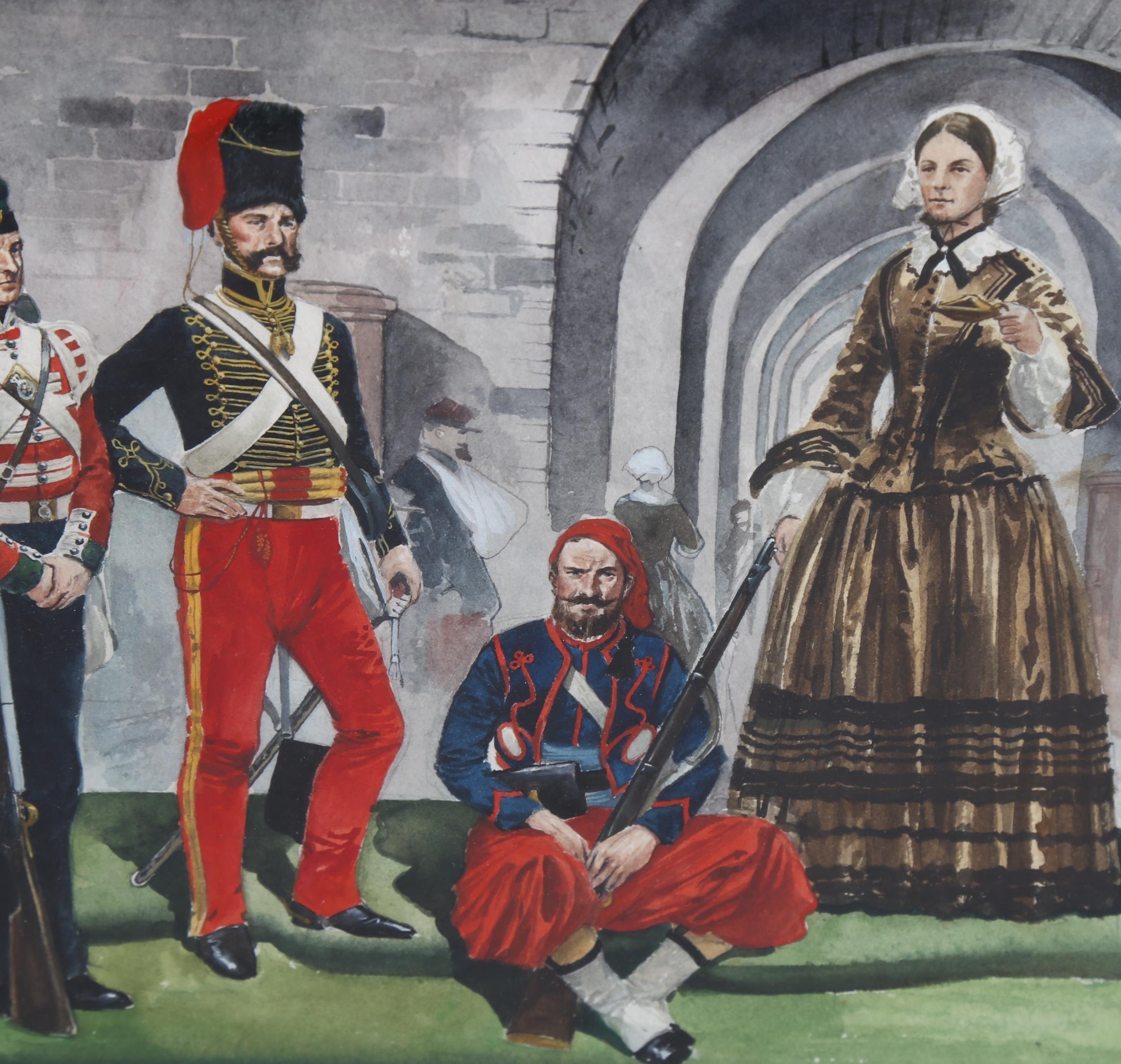 Colin Andrews | A group of historical figures from the Crimean War ...