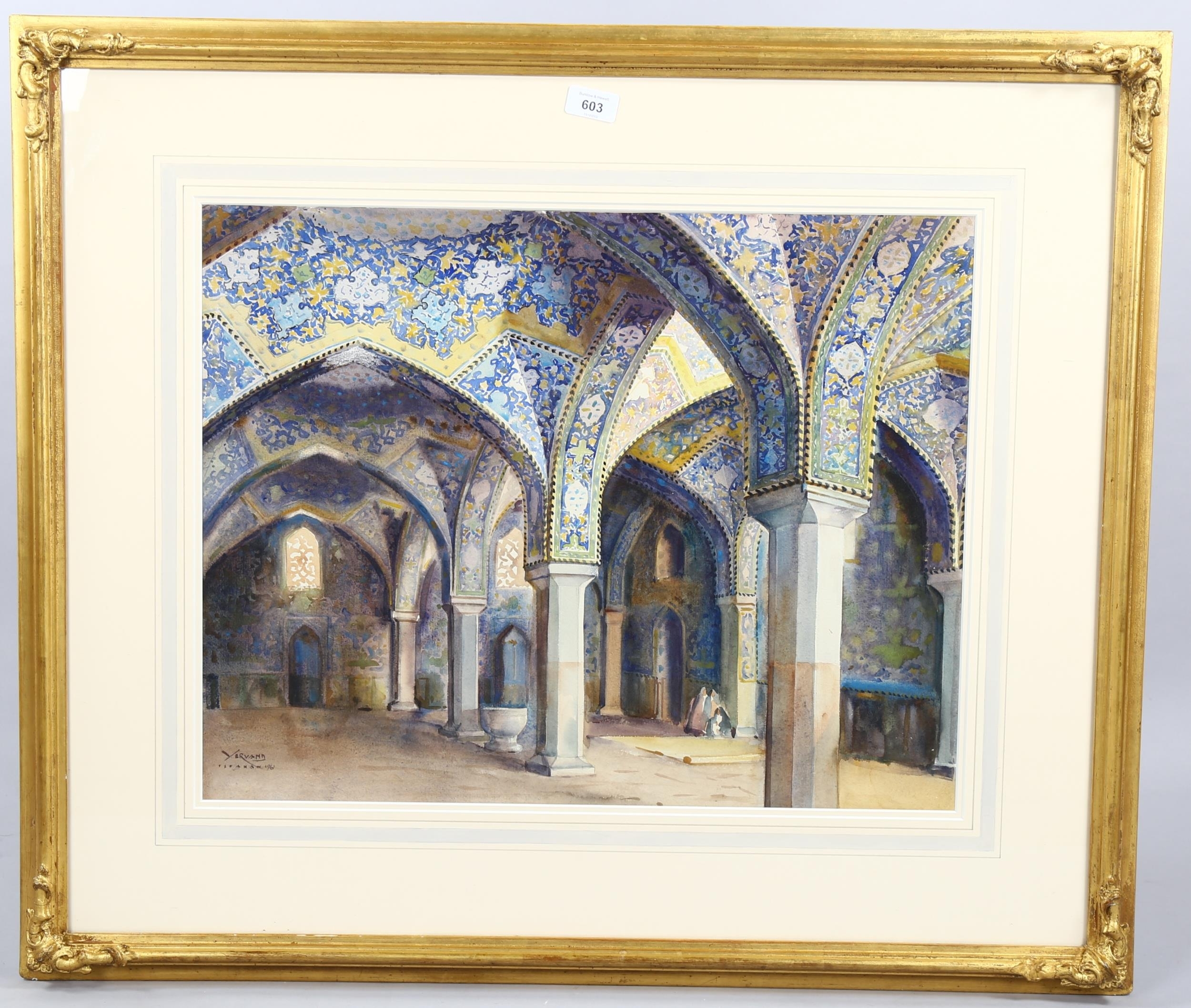 Yervand Nehapetian | The Mosque of Isfahan (1961) | MutualArt