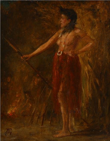 A. J. Foster | A Polynesian Tribeswoman (Late 19th Century) | MutualArt