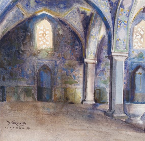 Yervand Nehapetian | The Mosque of Isfahan (1961) | MutualArt