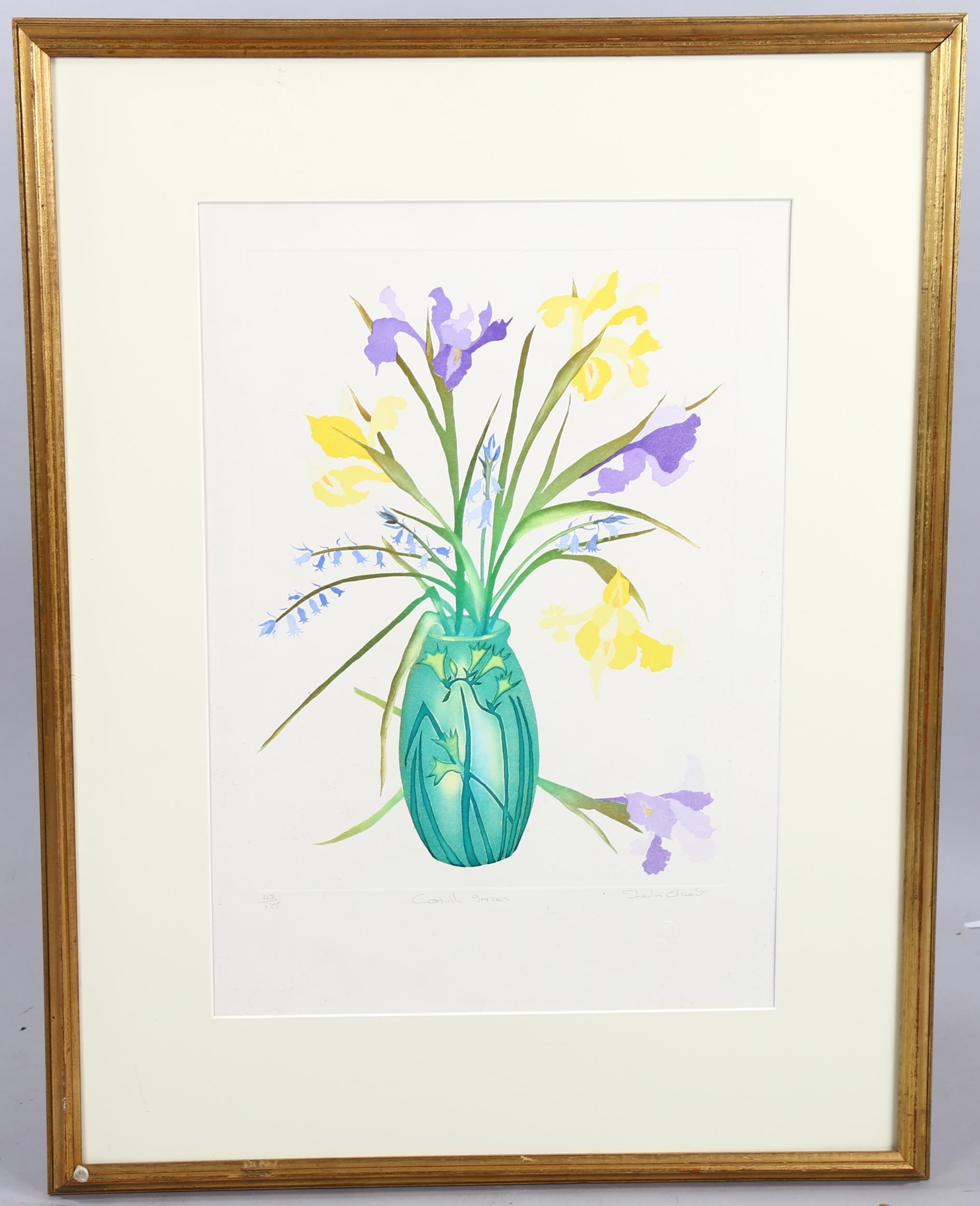 Sheila Oliner | Cornish Irises | MutualArt