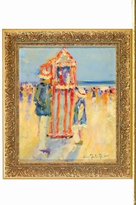 Ross Foster | 2 works: beach scenes | MutualArt