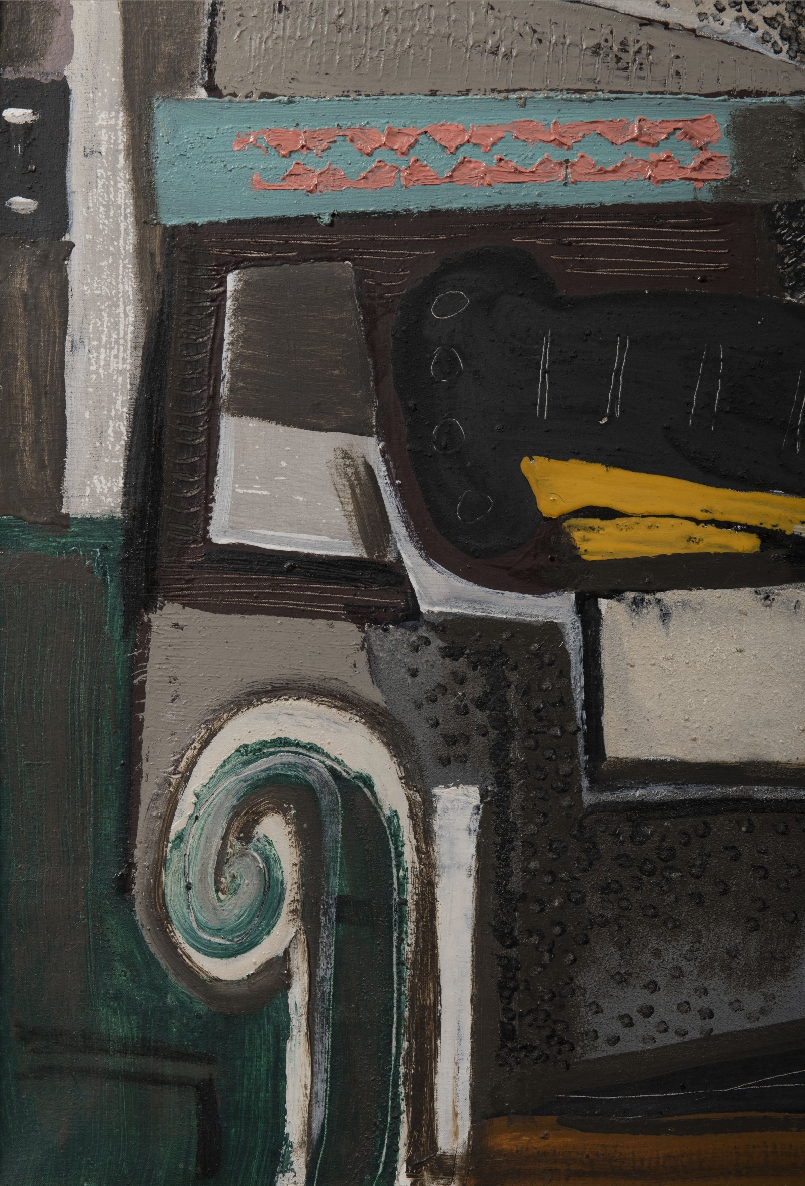 Emil Filla | STILL LIFE WITH A BLACK GUITAR AND FRUIT (1932) | MutualArt
