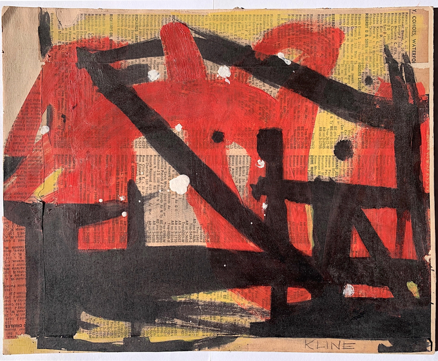 Franz Kline | Untitled (1950) | MutualArt