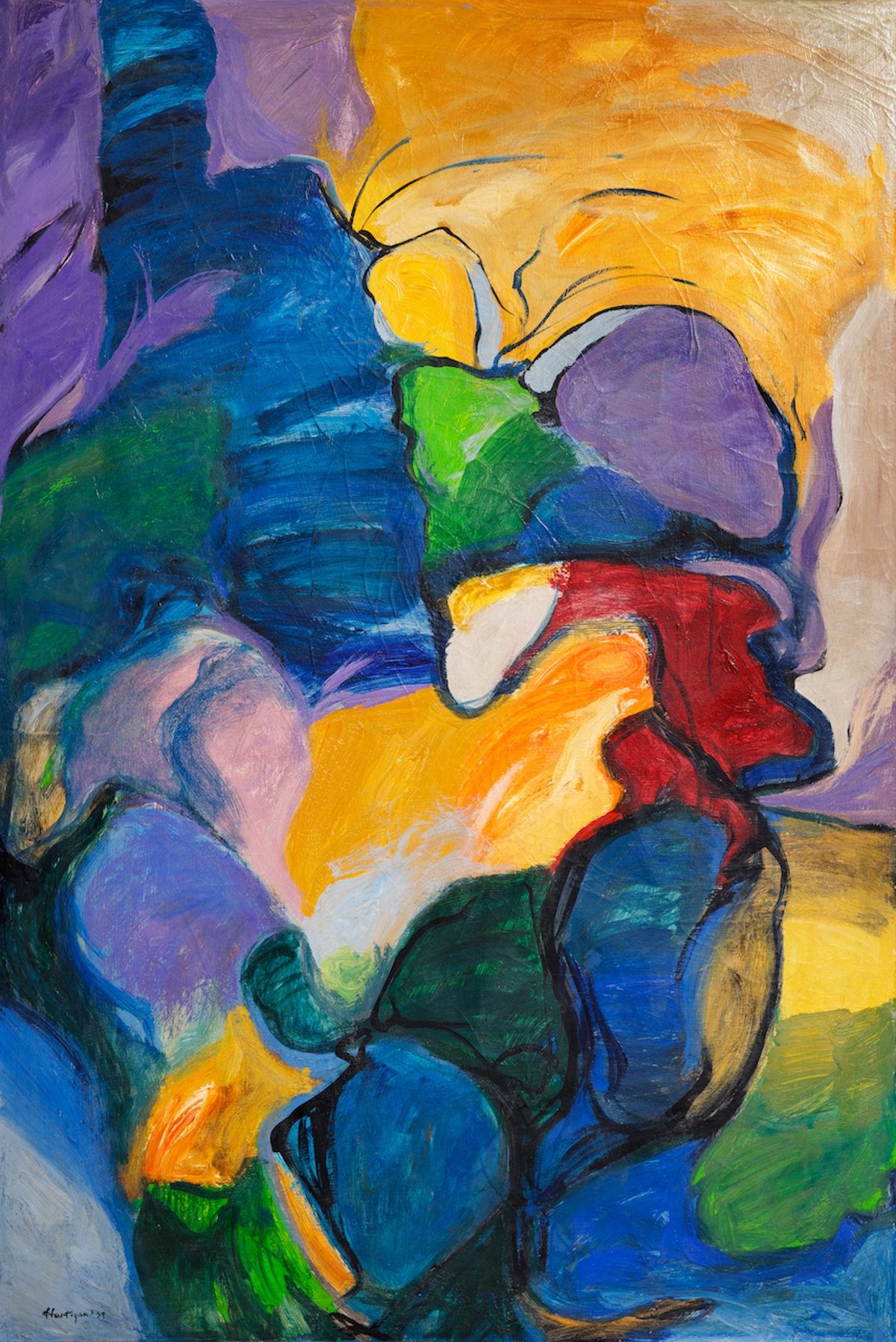 Grace Hartigan | UNTITLED (1959) | MutualArt