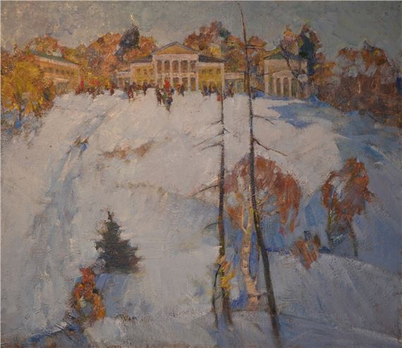 Victor Belov | Soviet landscape (1987) | MutualArt