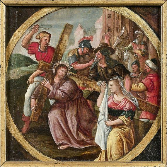 Flemish School, 16th Century | Christ carrying the Cross | MutualArt