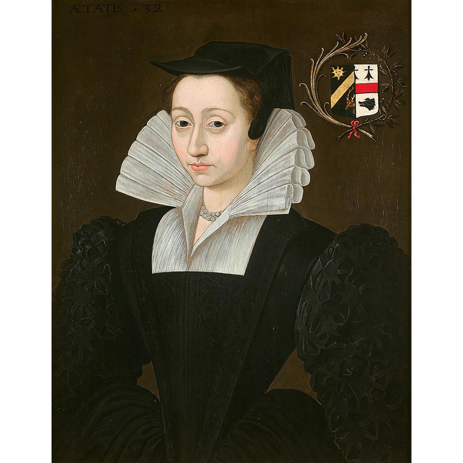 Flemish School, 16th Century | Portrait of a 32 years old lady | MutualArt