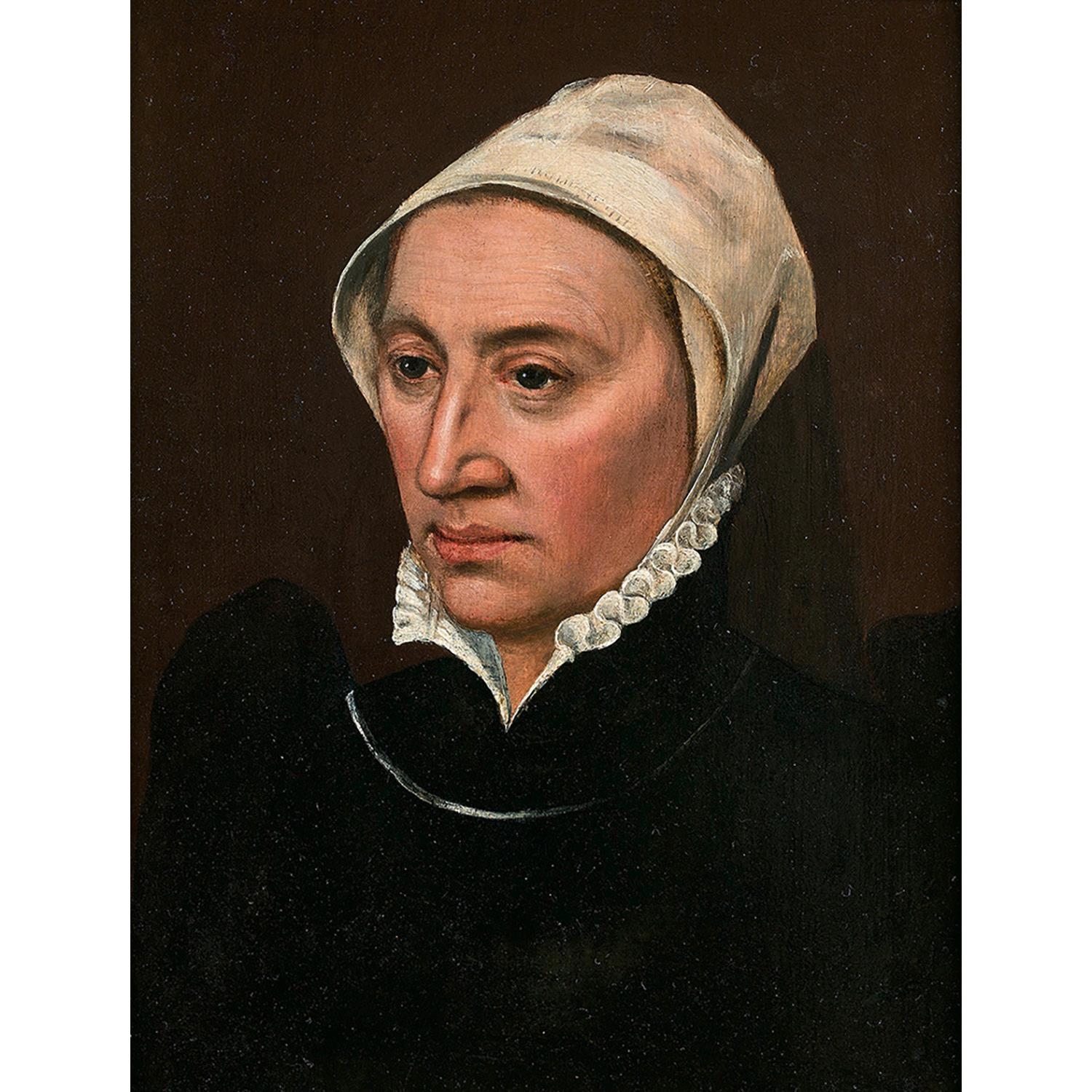 Flemish School, 16th Century | Portrait of a 32 years old lady | MutualArt