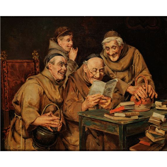 Pietro Torrini | The Merry Monks | MutualArt