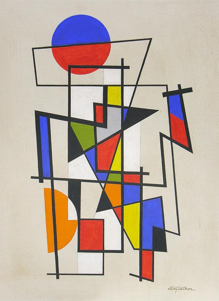 Otto Gunter | COMPOSIZIONE GEOMETRICA | MutualArt