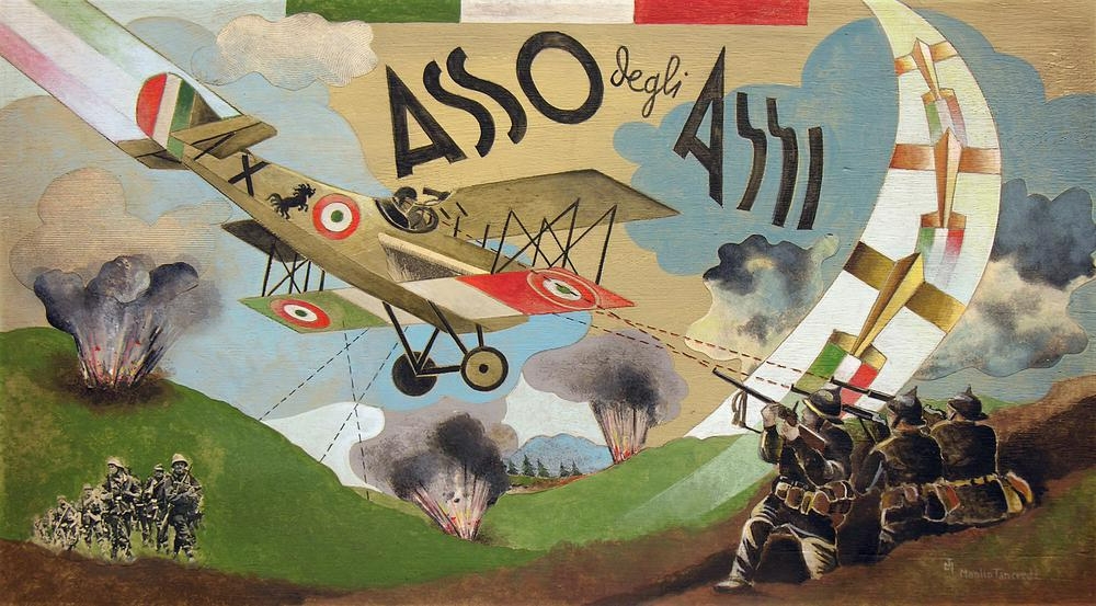 Manlio Tancredi | FRANCESCO BARACCA - AEROPITTURA | MutualArt